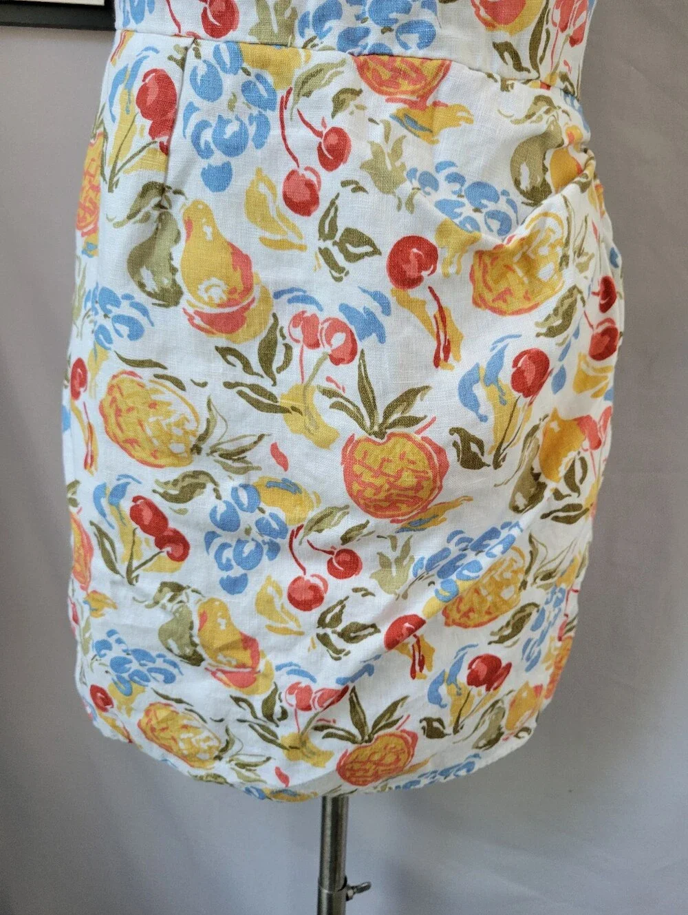 Reformation | Dresses | Reformation Dory Linen Halter Mini Dress Fruit ...